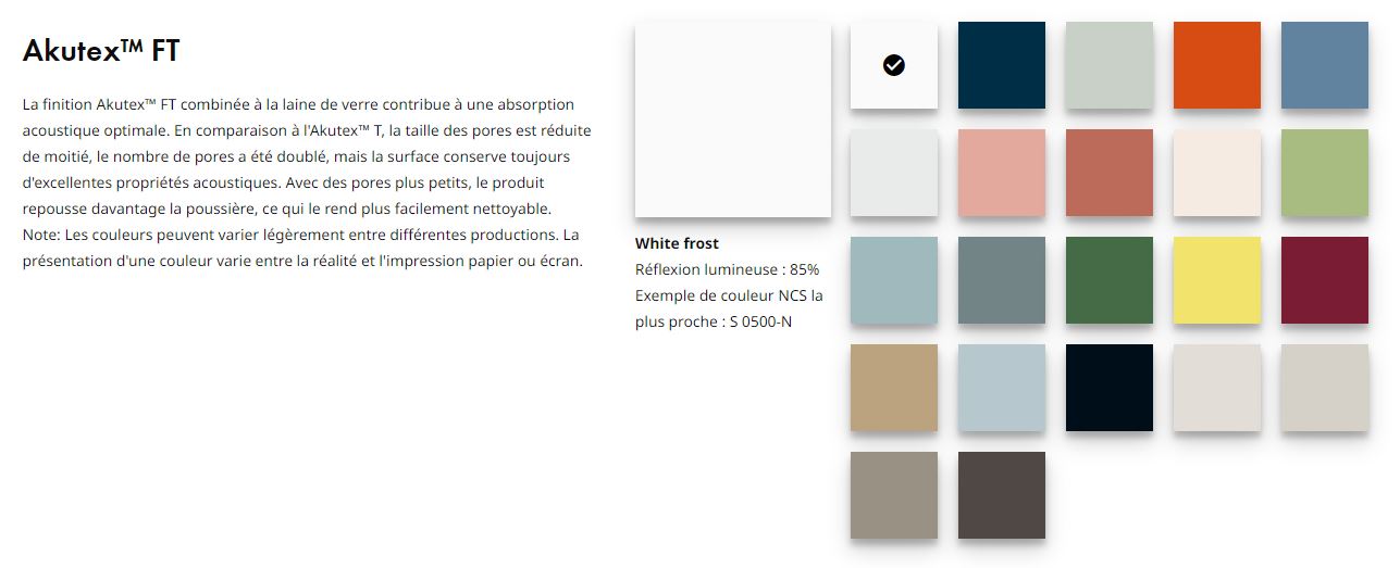 Ecophon Focus™ B de ECOPHON : fiche produit et informations techniques ...