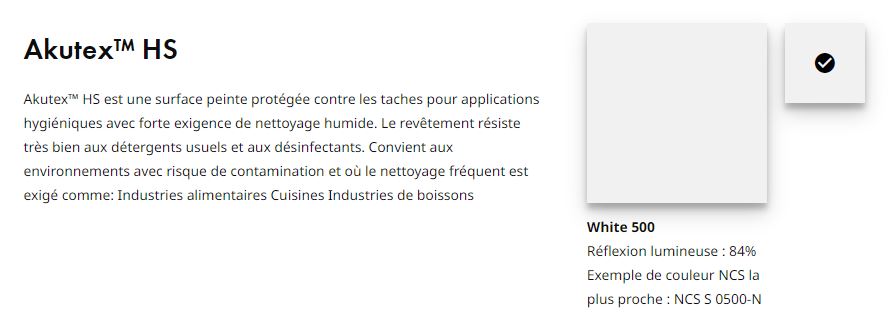 Ecophon Hygiene Performance™ Ds de ECOPHON : fiche produit et ...