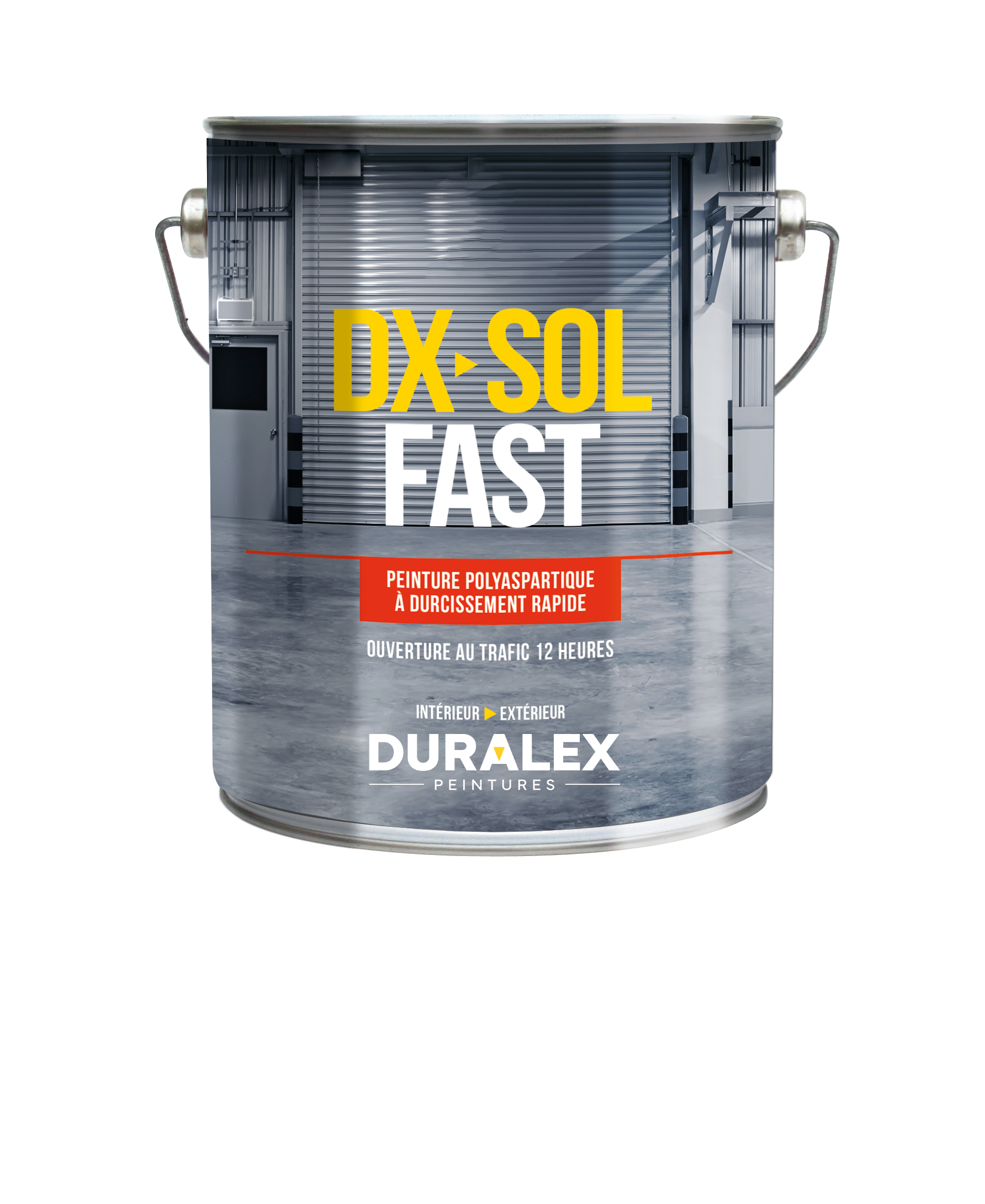 DX SOL FAST - Peinture de sol polyuréthane polyurée bi-composante à ...