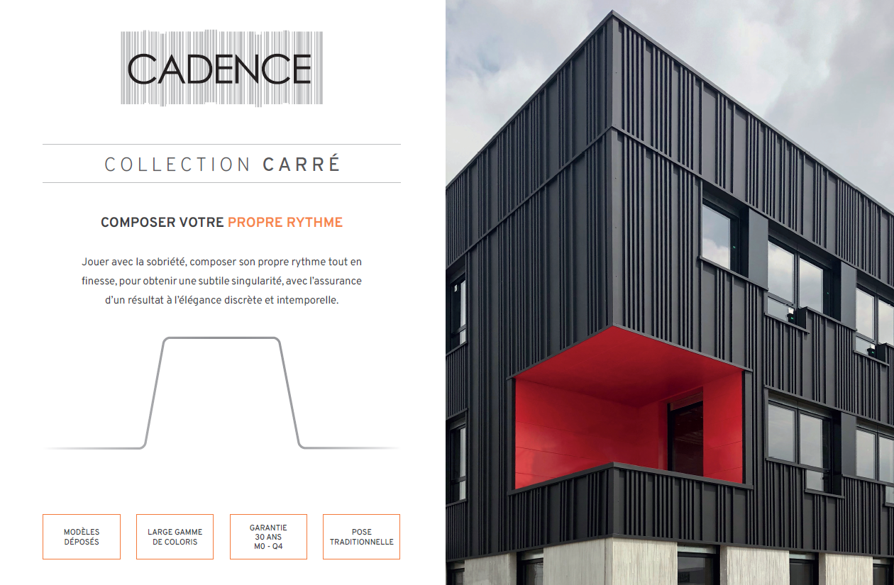 Gamme CADENCE de ATELIERS 3S : fiche produit et informations techniques ...