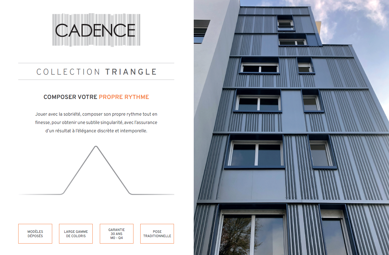 Gamme CADENCE de ATELIERS 3S : fiche produit et informations techniques ...