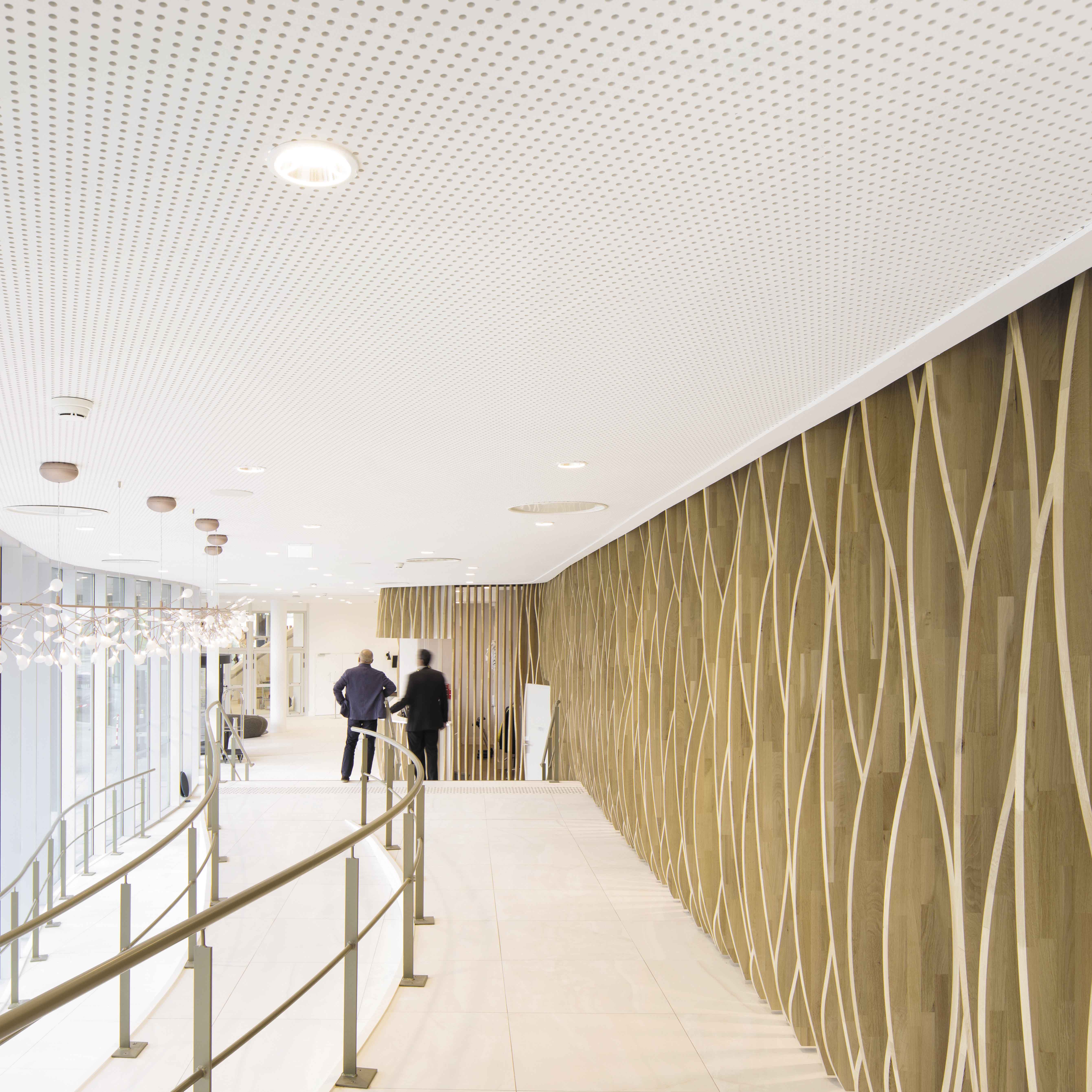 Murs et plafonds acoustiques non démontables - Knauf Delta Linear Décor ...