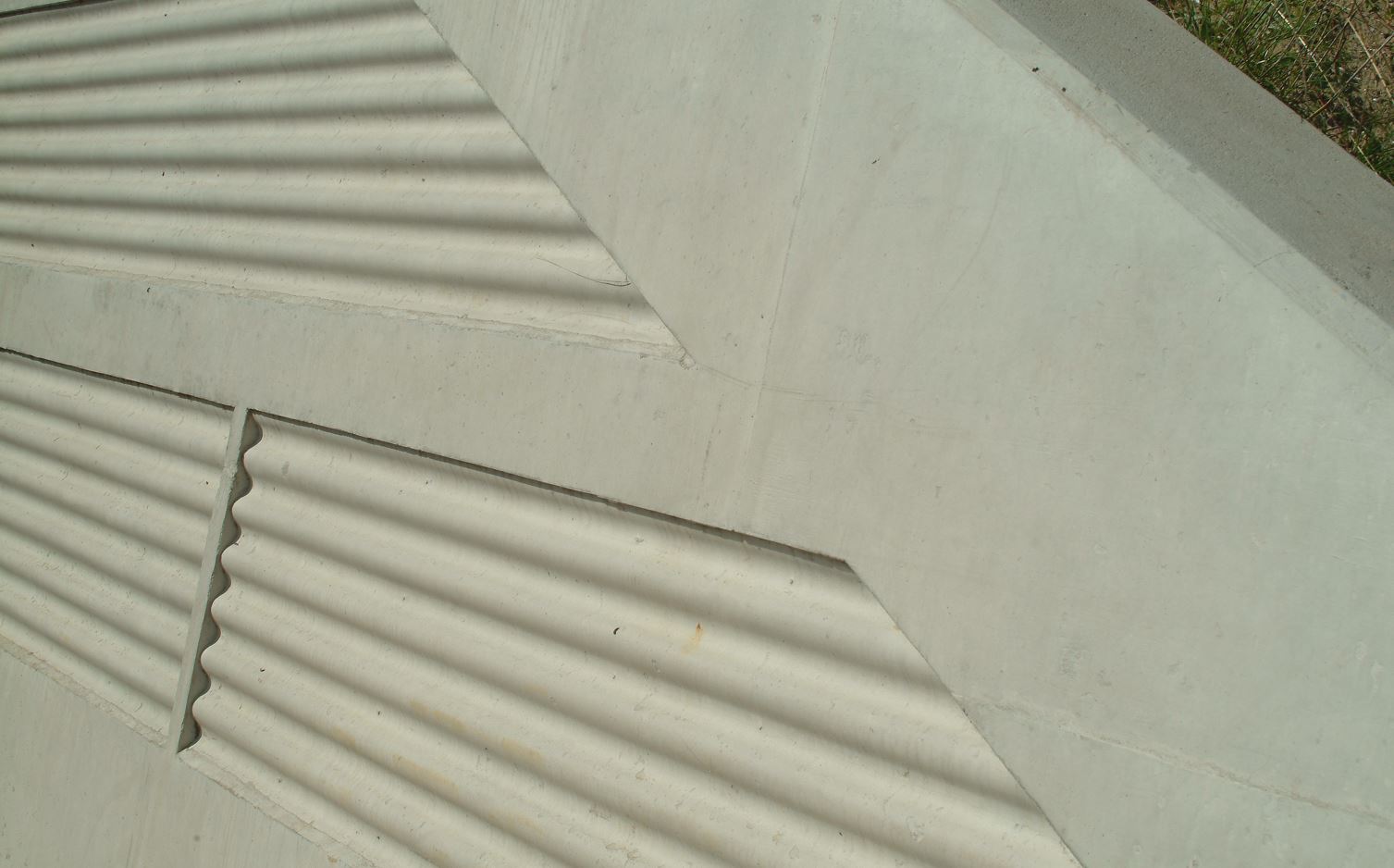 Matrice Sinus - Concrete Formliner - Aspect Rectiligne de NOE Matrices ...